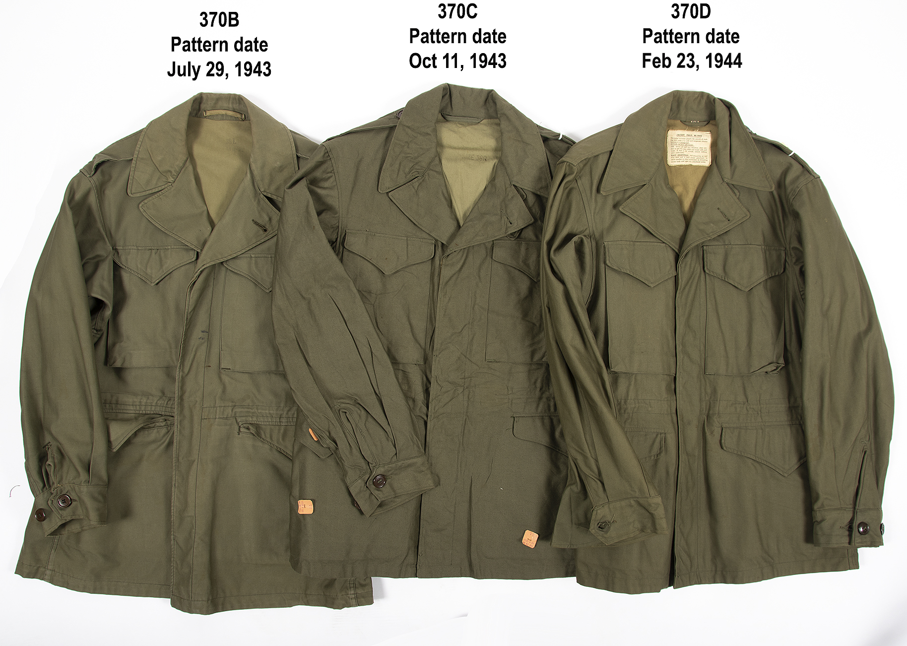VINTAGE US ARMY M 1943 M43 FIELD JACKET WW2 ERA SIZE 32R